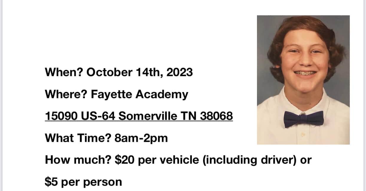 Annual Hayden English Car Show | Fayette Academy